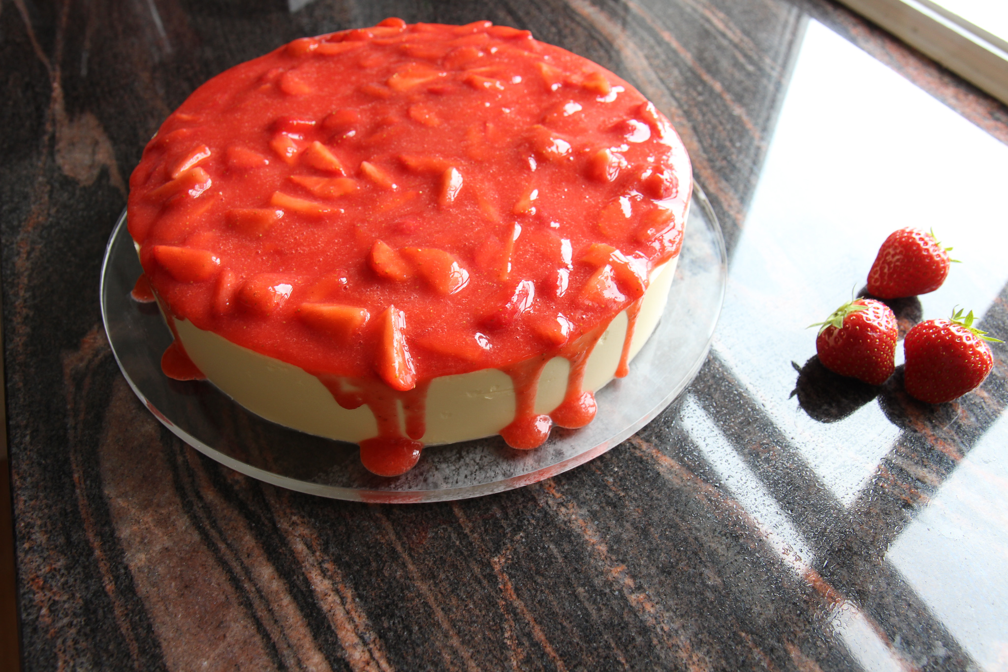 Fromasjkake med rabarbra - Krem.no