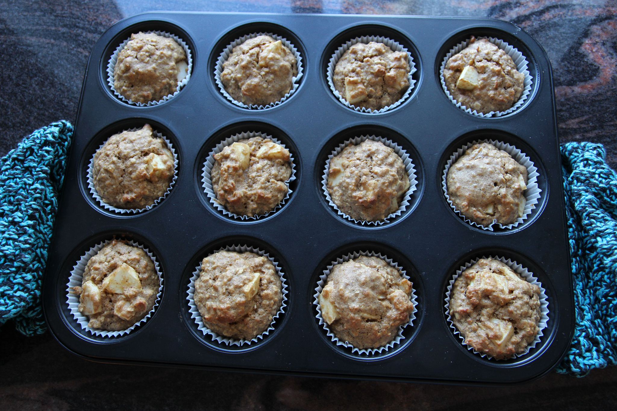 100% grove og GODE eplemuffins - Krem.no