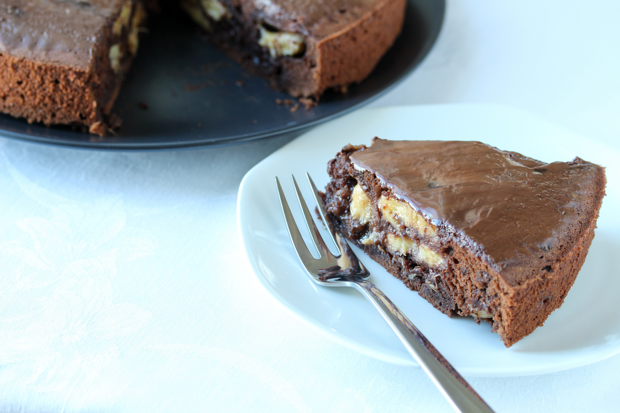 Sjokoladekake med banan - Krem.no