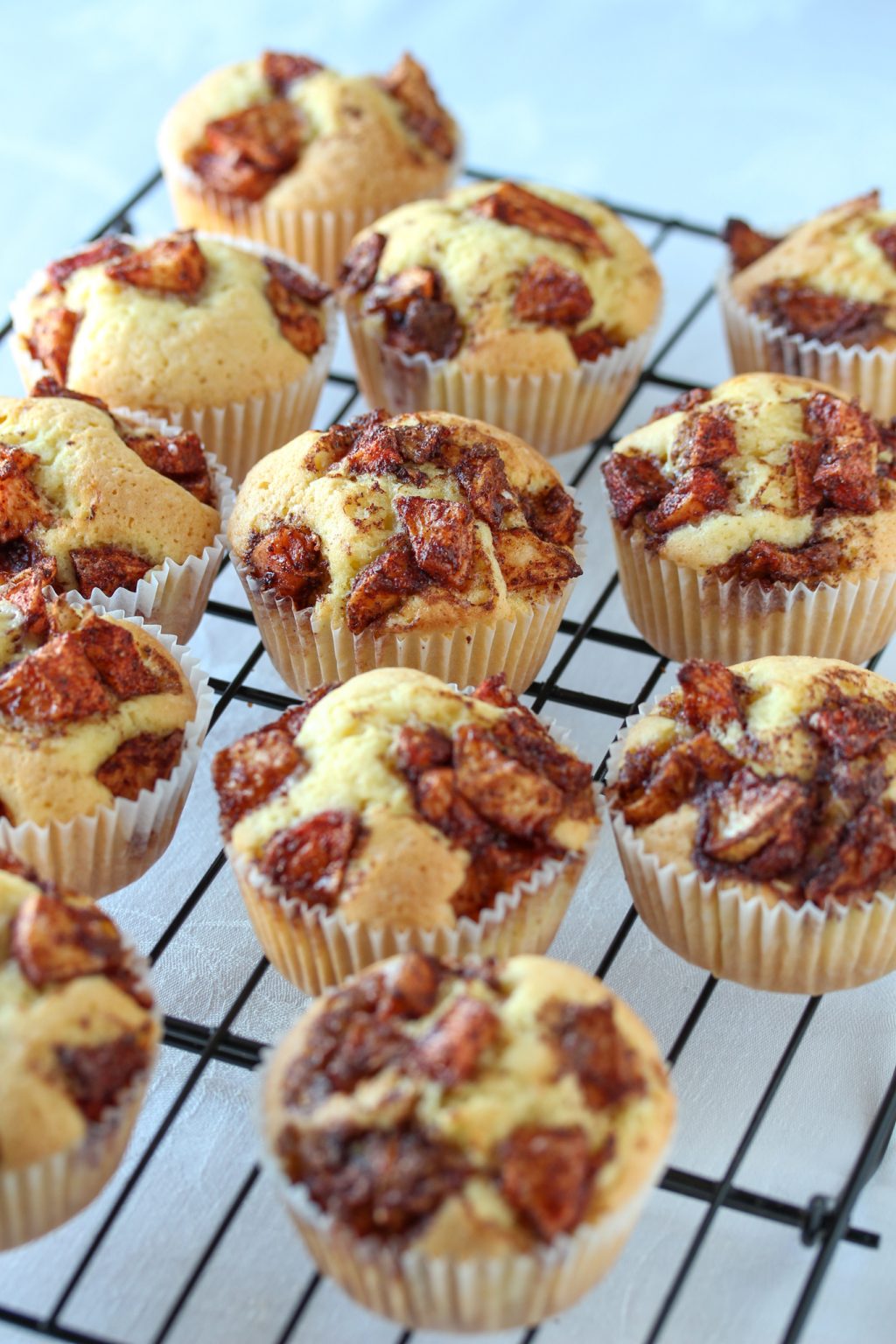 Lette eplemuffins - Krem.no